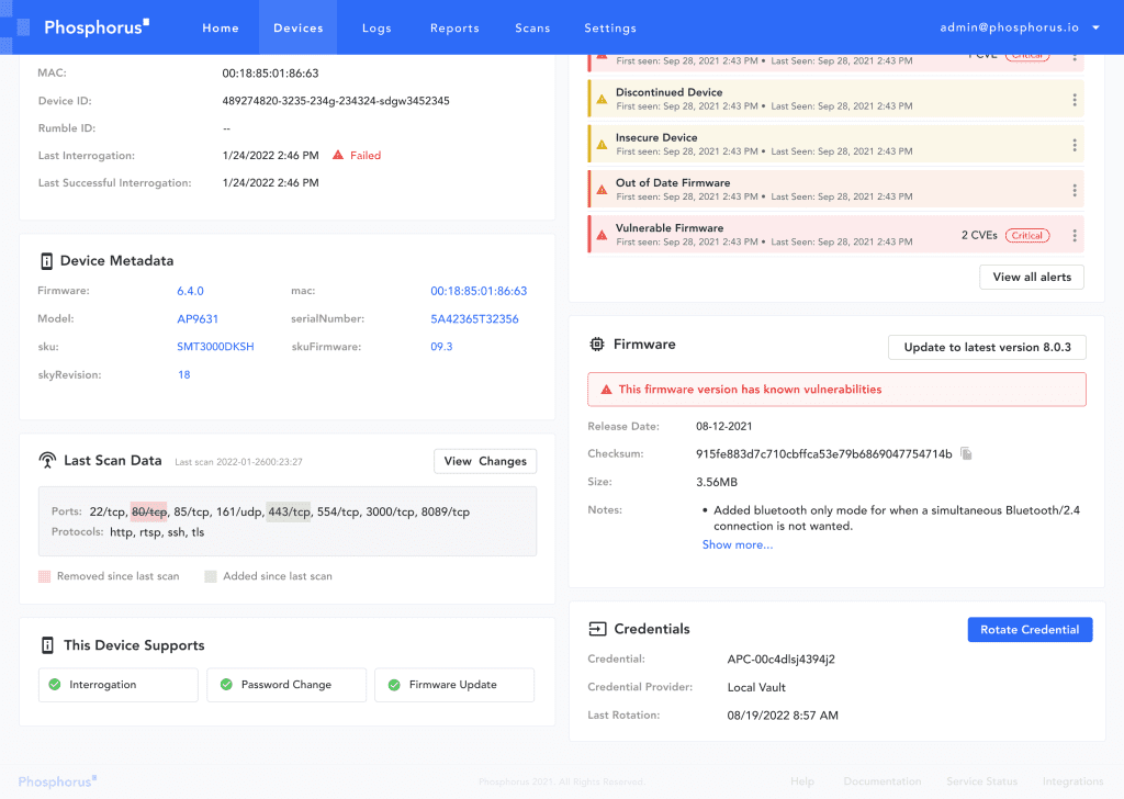 Phosphorus | Enterprise xIoT Cybersecurity Solutions - Phosphorus